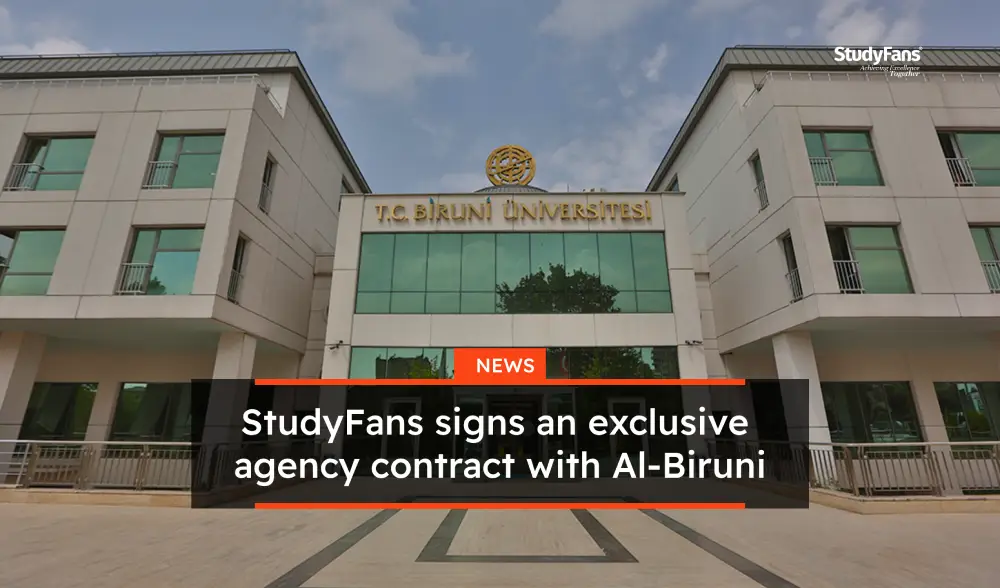 StudyFans signs an exclusive agency contract with Al-Biruni